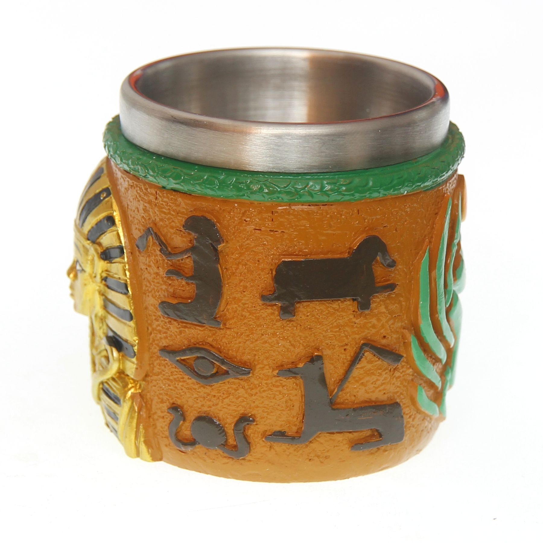 Pahar Shot Egiptean 5.7cm 50ml decorat 360grade Tole 10 Imperial 39408 ...