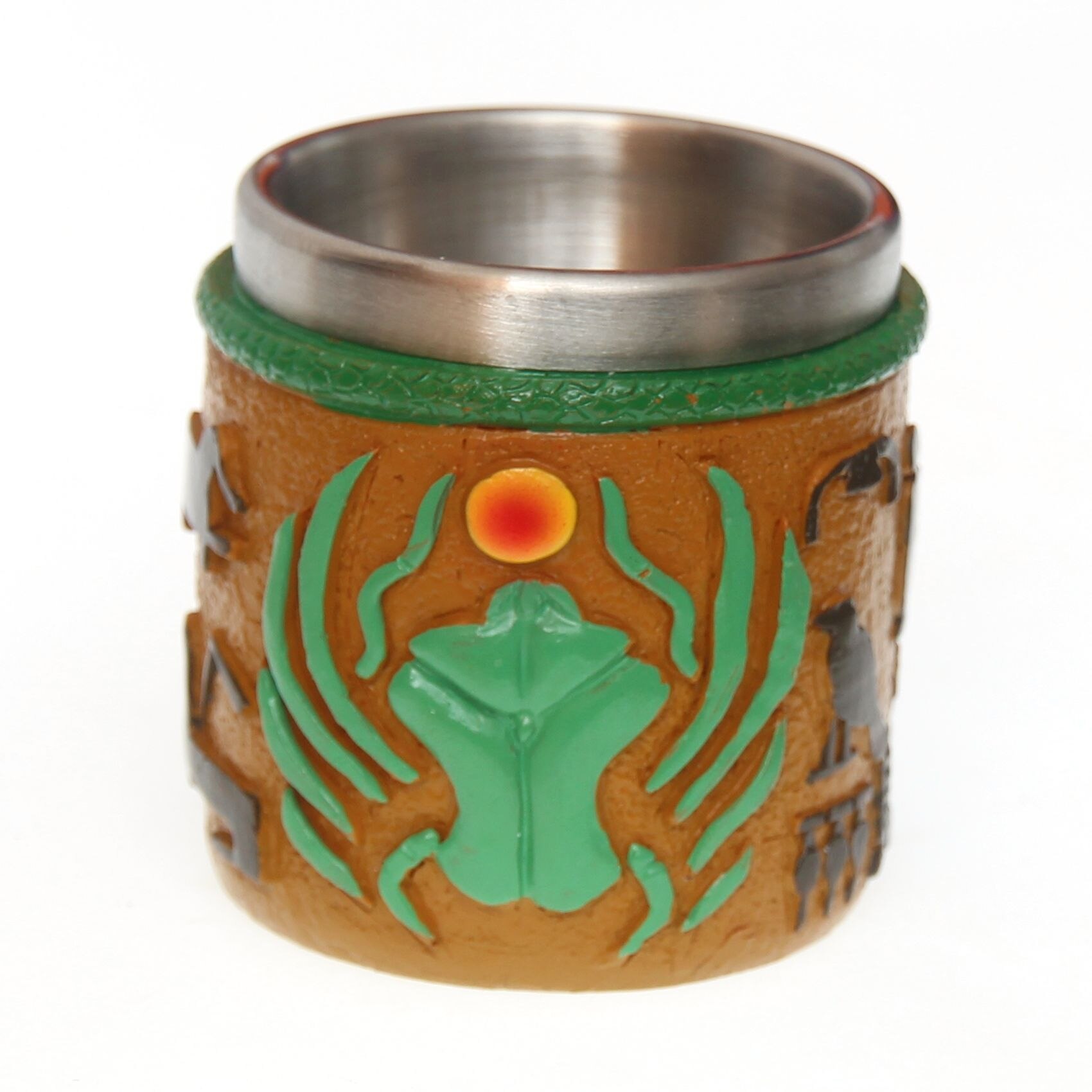 Pahar Shot Egiptean 5.7cm 50ml decorat 360grade Tole 10 Imperial 39408 ...