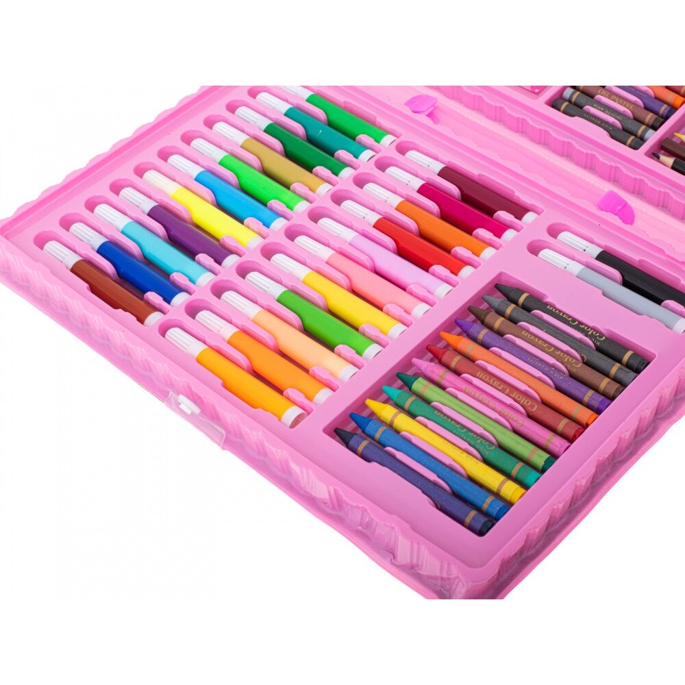 Set de pictura si desen pentru copii WePro Store, 86 piese, carioci ...