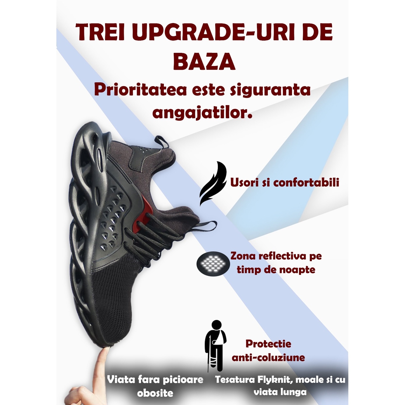 Incaltaminte de Protectie, Respirabili, Flexibili, Grad de Siguranta ...