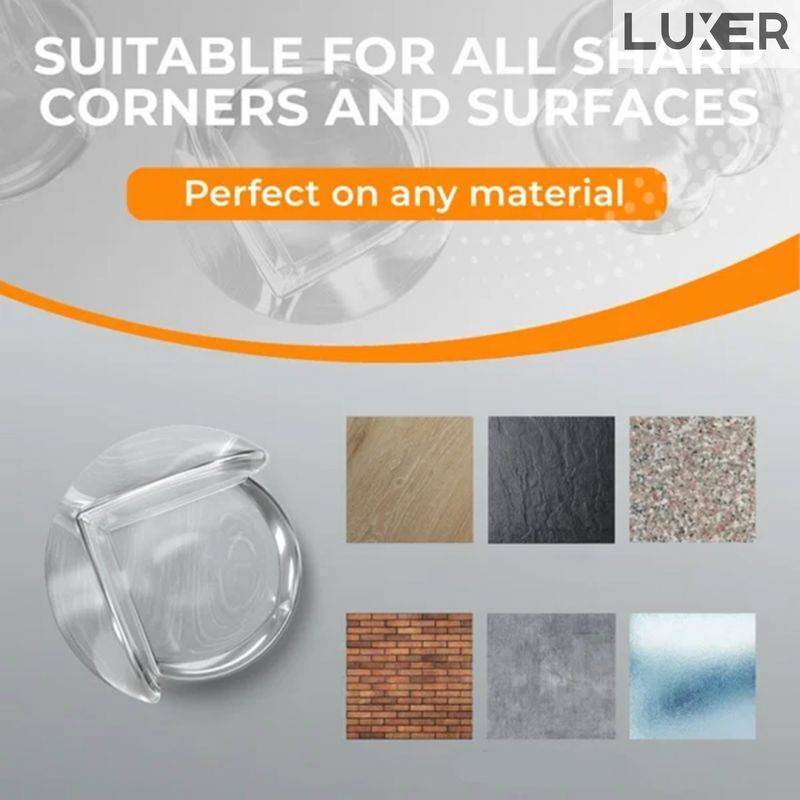 Set 10 Coltare Protectie Margini/Colturi Mobila, din Silicon, forma ...