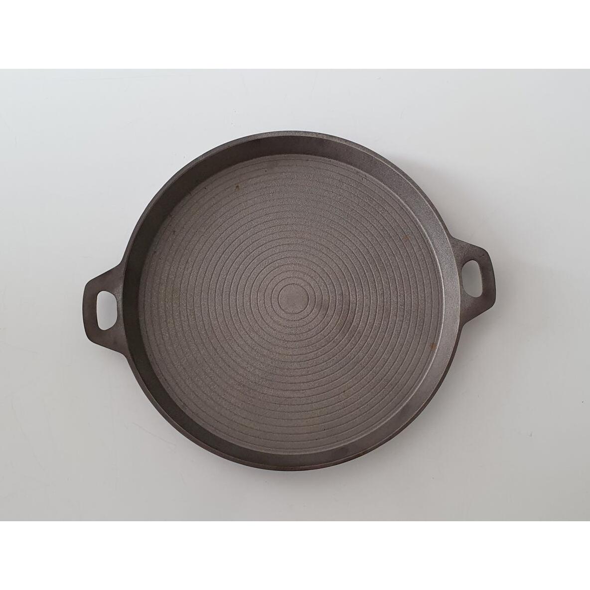 Vas fonta, rotund, cu manere, 33x3 cm - eMAG.ro