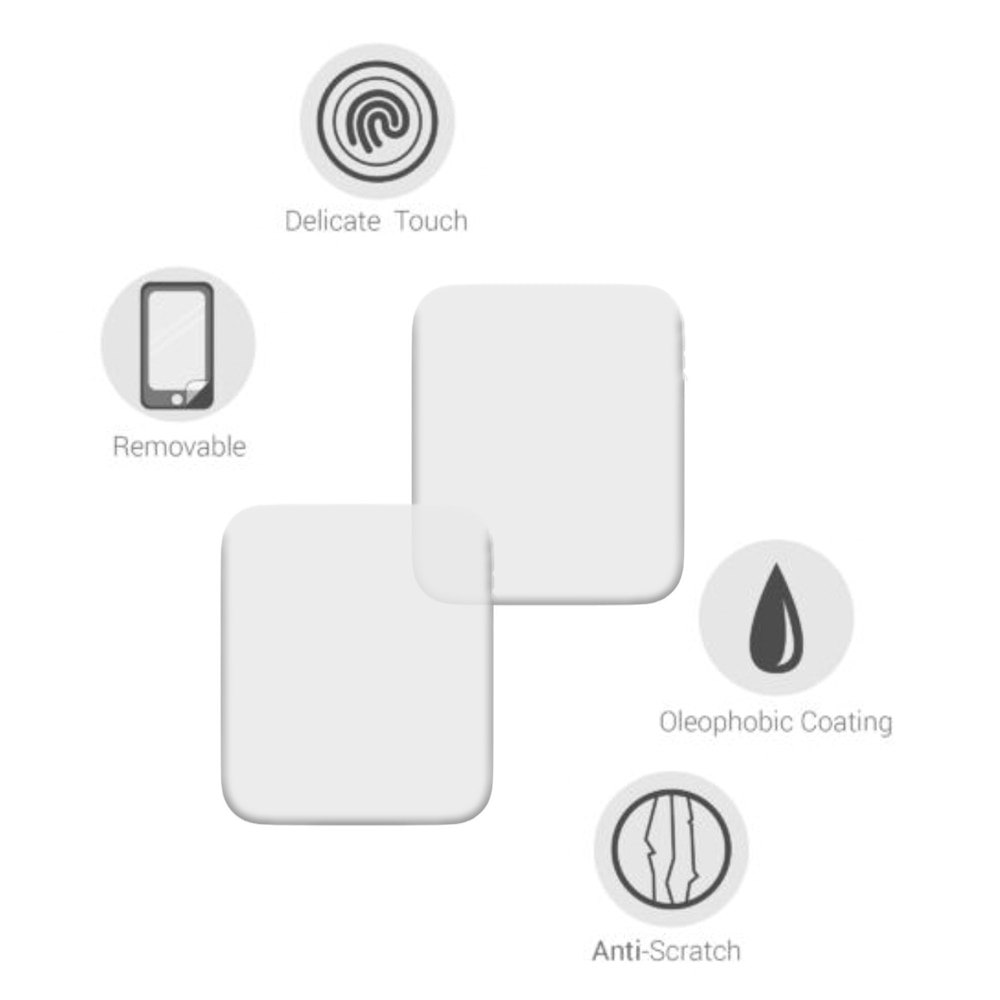 Филм, съвместим с Apple Watch 1 38 mm, InvisiFlex matte, Anti ...