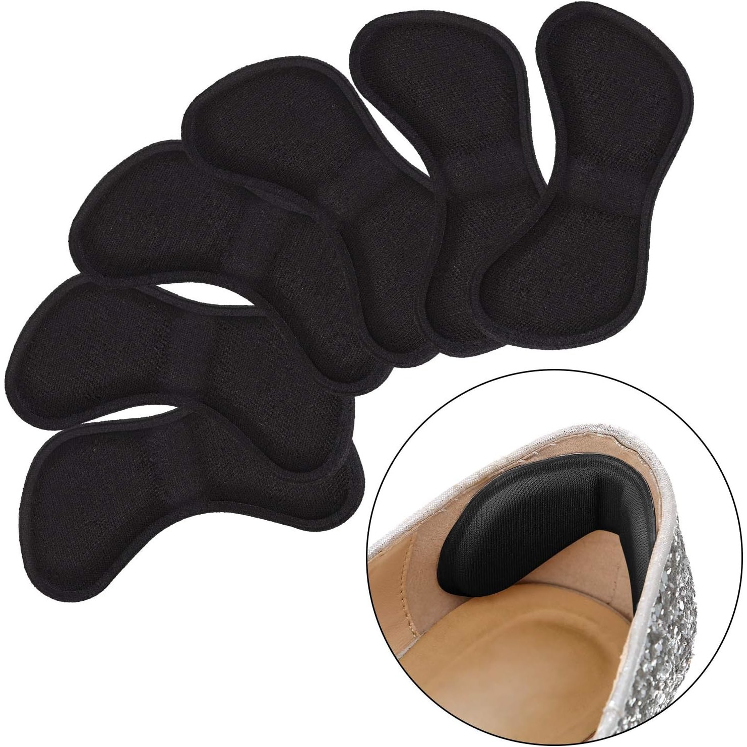 Set 12 bucati branturi cu pernita pentru calcai, Cafuneplus®, Suport ...