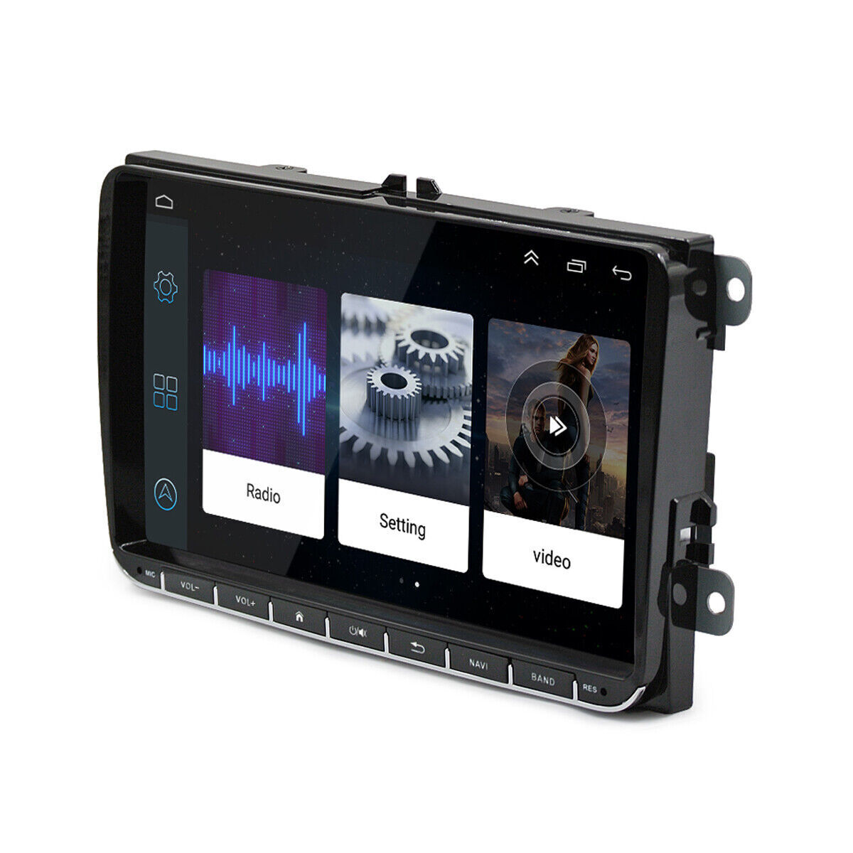 Player multimedia auto, Hizpo, S5,4GB, 64GB, 2Din, Carplay, WiFi, GPS ...