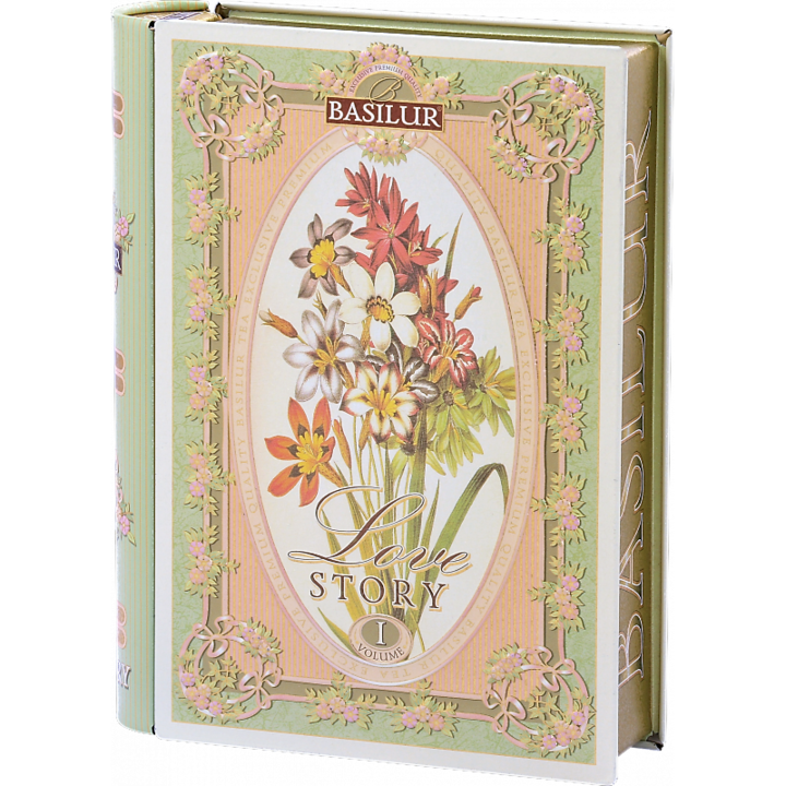 Ceai verde ceylon Love Story vol.1, cu sofran, floare de colt ...