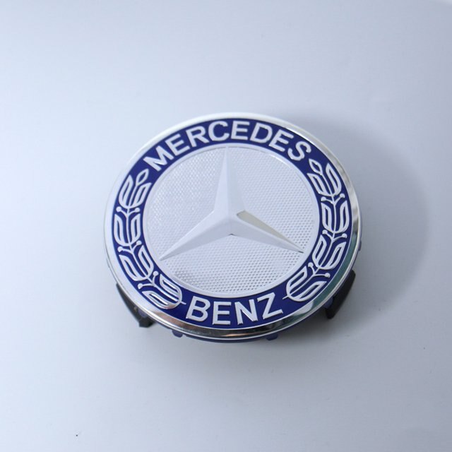 Комплект 4 капачки 75 мм Mercedes-Benz за алуминиеви джанти, модел ...