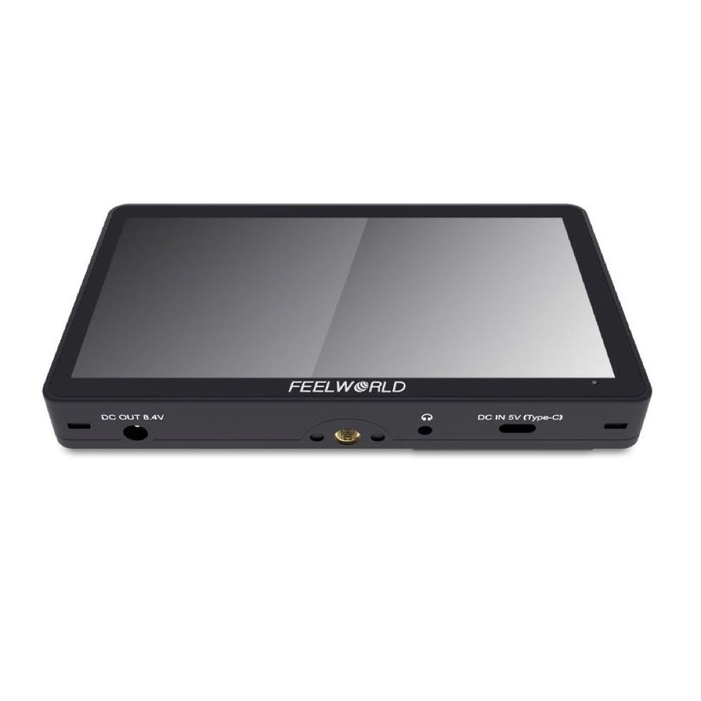 Monitor, Feelworld, 6", micro HDMI/USB-C, 1920×1080 px, Full HD, Negru ...