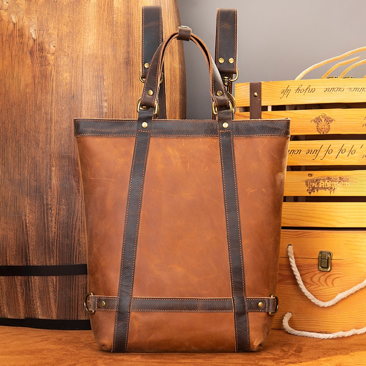 Geanta din Piele Naturala 100% Cowhide Neonaturals, Neosimply Crazy ...