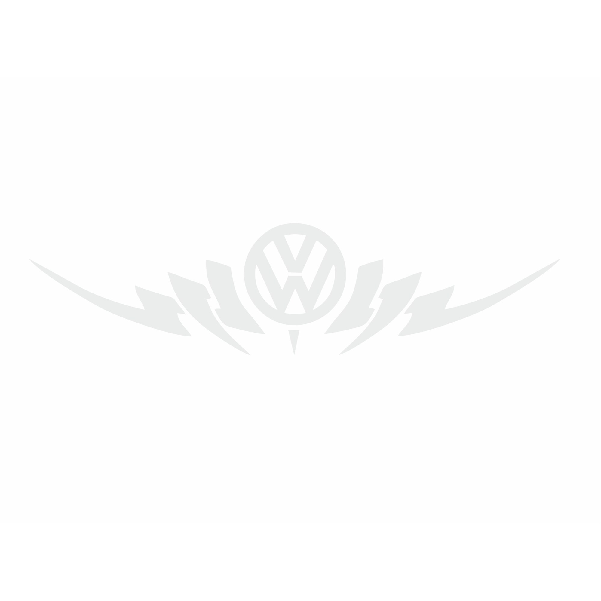Sticker auto VW - volkswagen, alb, 43x9,8 - eMAG.ro