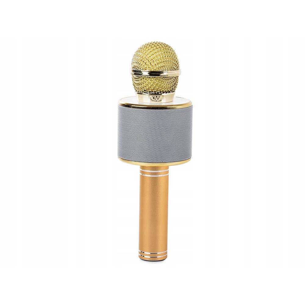 Microfon Wireless Karaoke, Fara Fir, Cu Bluetooth si Boxa Incorporata ...
