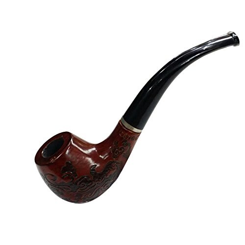 Pipa de fumat, Sunmostar, Lemn, Maro - eMAG.ro