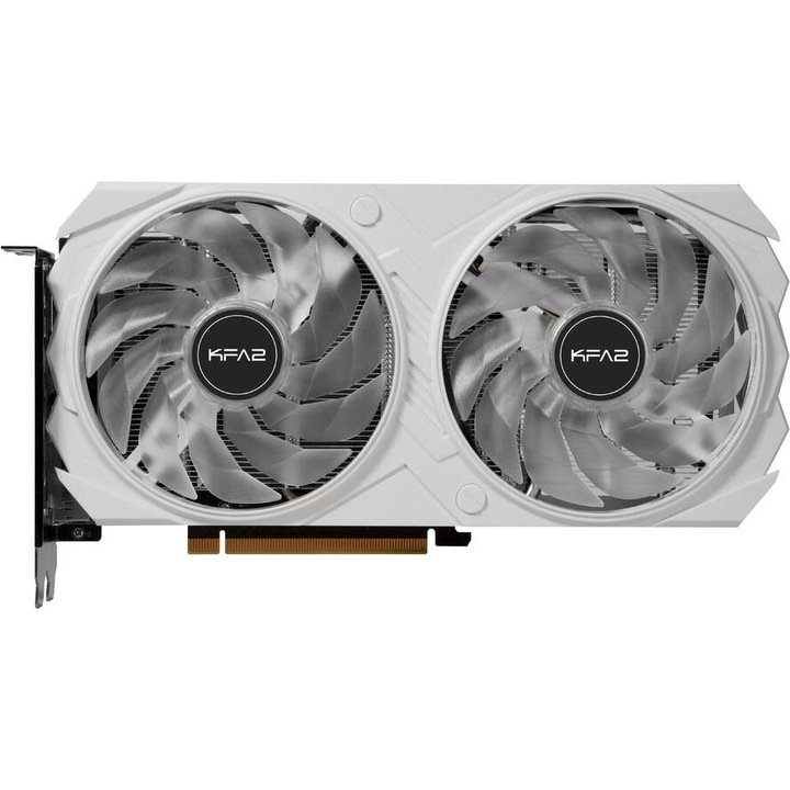 Placa video KFA2 GeForce RTX 4060 EX White 1-Click OC 8GB GDDR6 128-bit ...