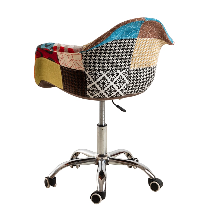 Scaun birou, tip fotoliu, inaltime reglabila, multicolor, Teox® - eMAG.ro