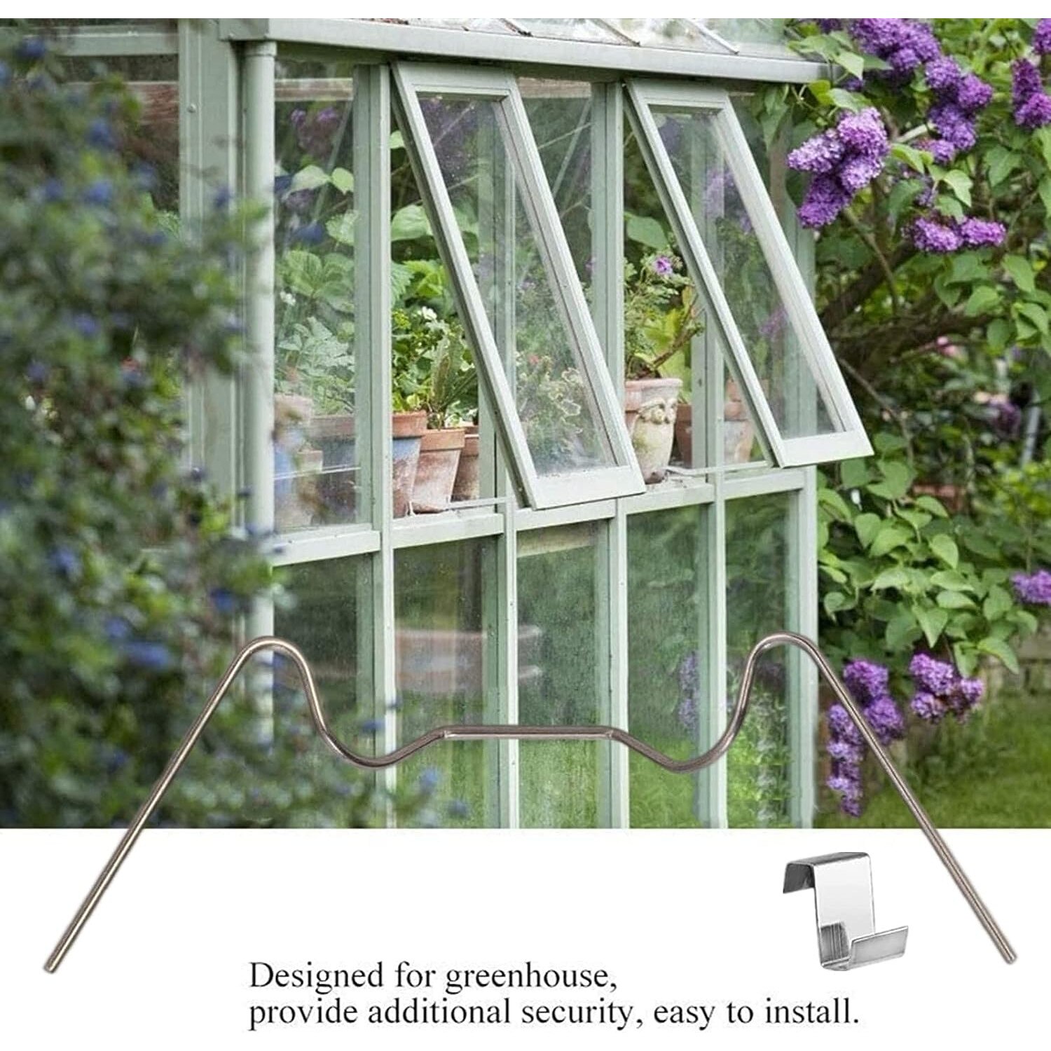 Set 100 cleme pentru solar, SUNMOSTAR, Inox, Argintiu - eMAG.ro