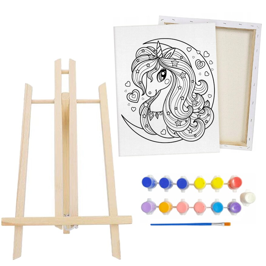 Set de pictura pentru copii, Artmaker, 16 piese, set de pictura ...
