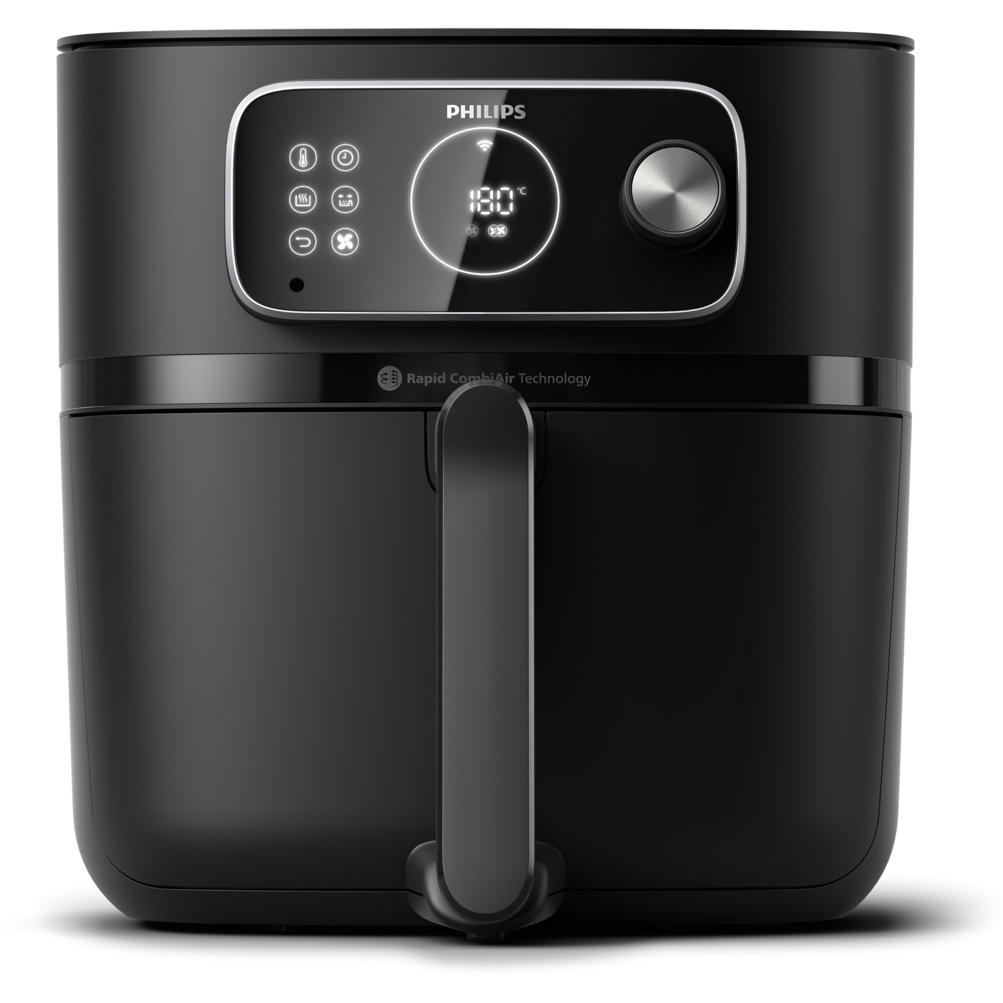 Friteuza cu aer cald Philips HD9875/90, seria 7000 Combi XXL conectat ...