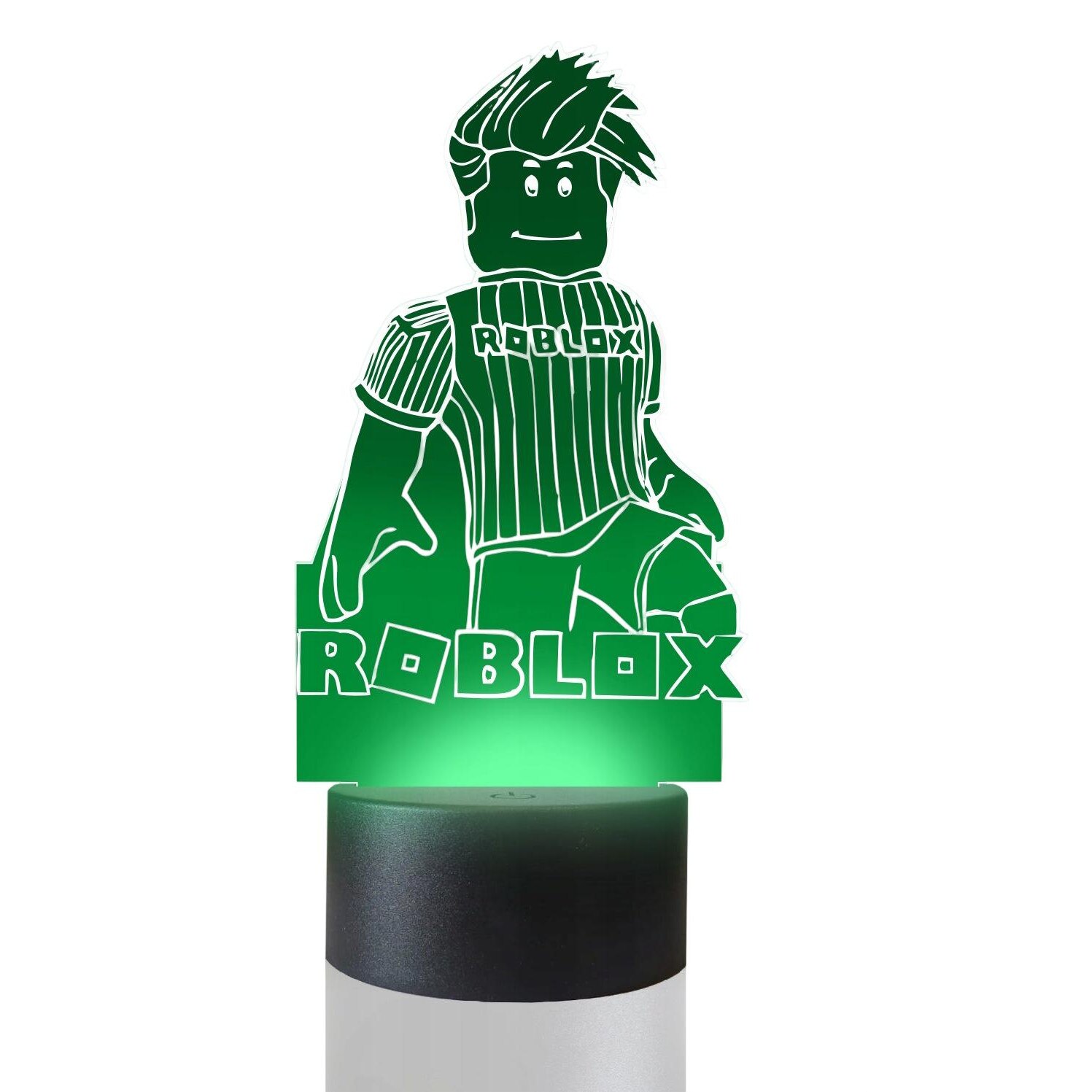 Lampa de masa 3D cu LED-uri, 16 culori, Roblox - eMAG.ro