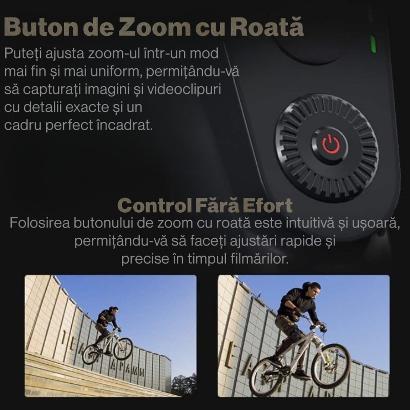 Stabilizator Imagine Gimbal Reiy pentru Telefon (IOS & Android) sau ...