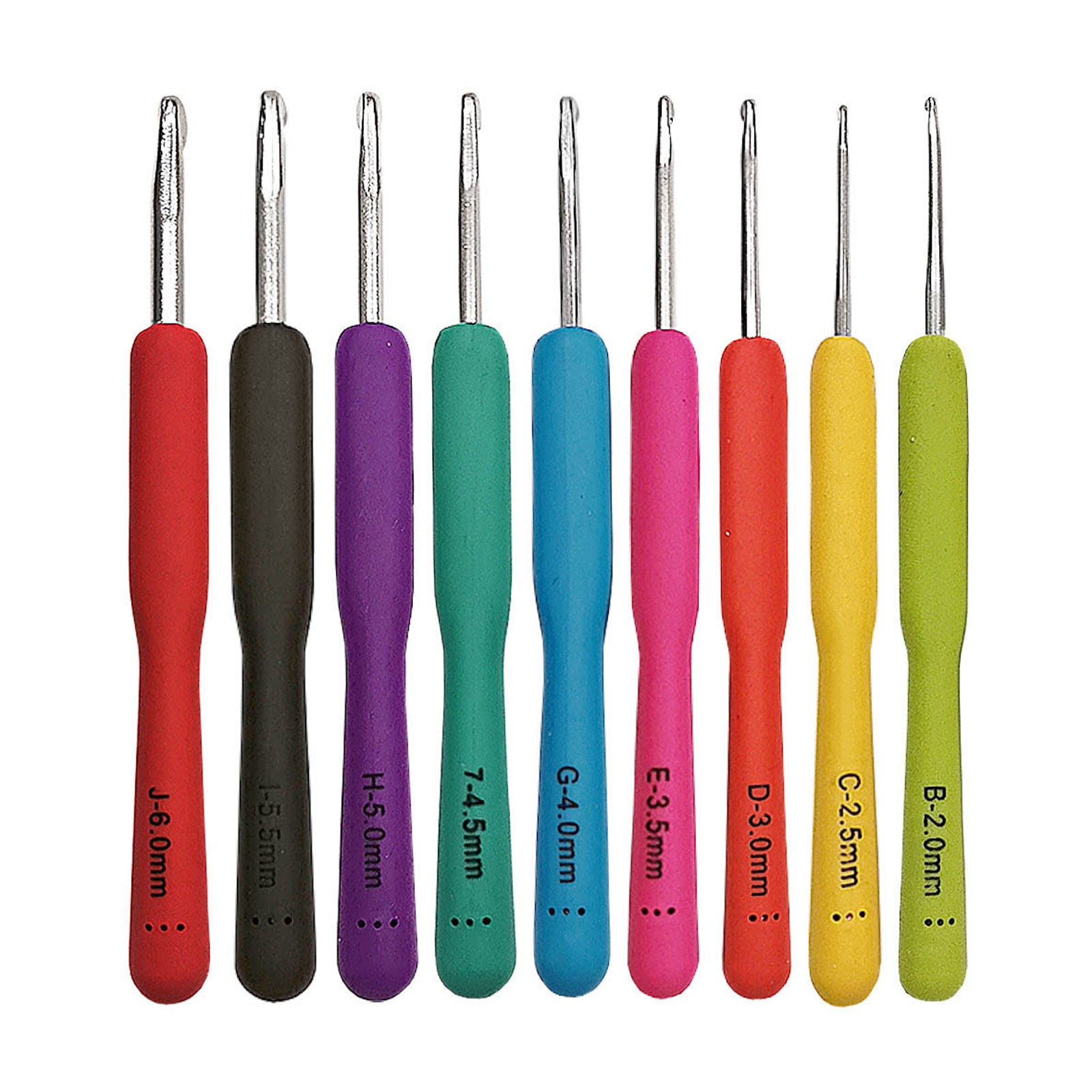 Set 84 produse de crosetat cu geanta depozitare, VidFair, Multicolor ...