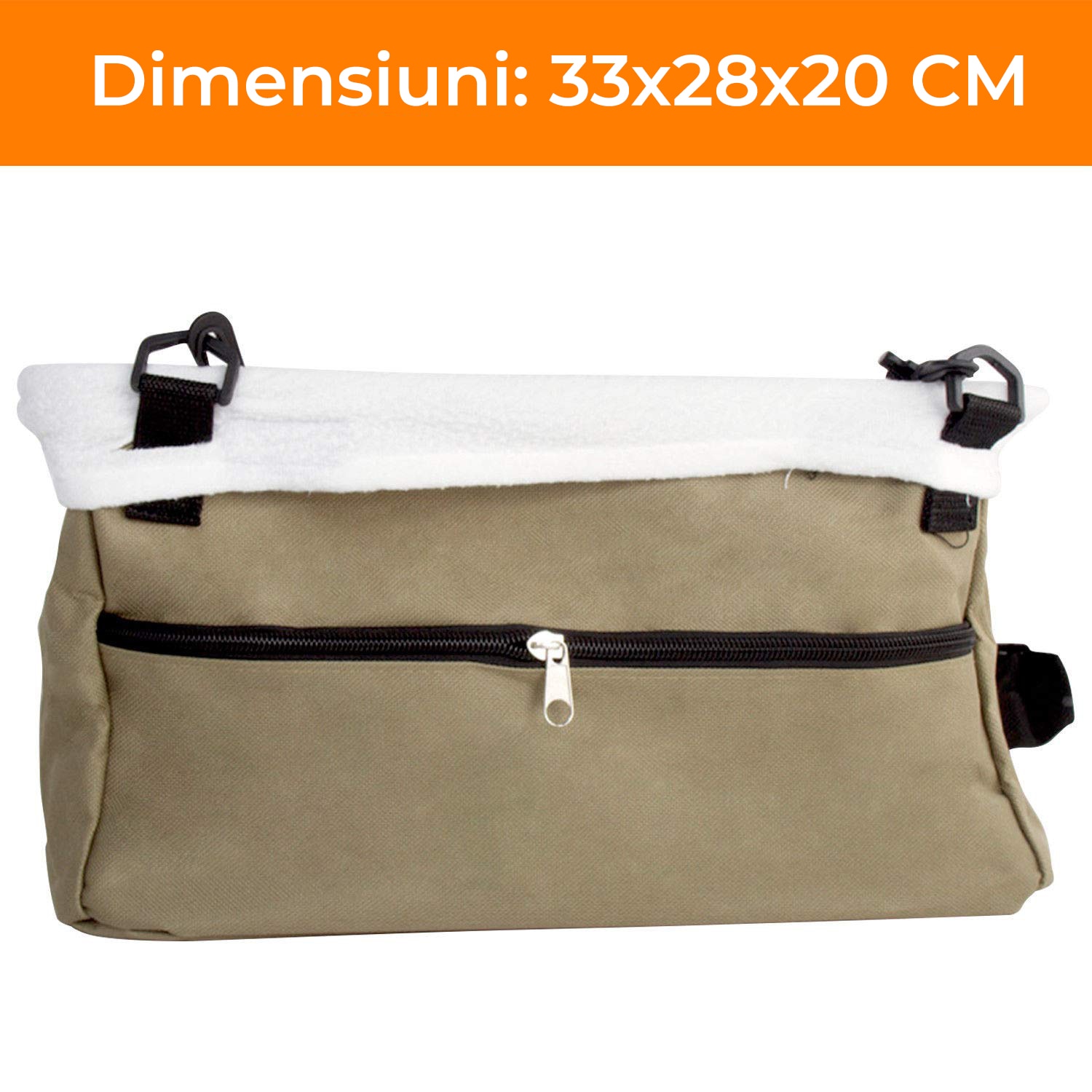 Scaun auto de protectie pentru animale de companie, rezistent si ...