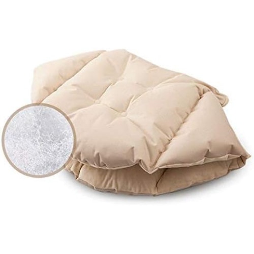 Perna fotoliu, Bumbac/Textil, 50 x 30 cm, Bej - eMAG.ro