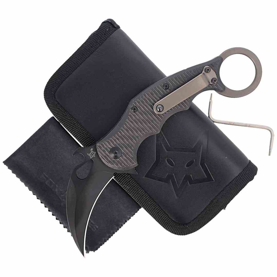 Cutit din fibra de carbon, Carhartt, FOX Karambit, Titan - eMAG.ro