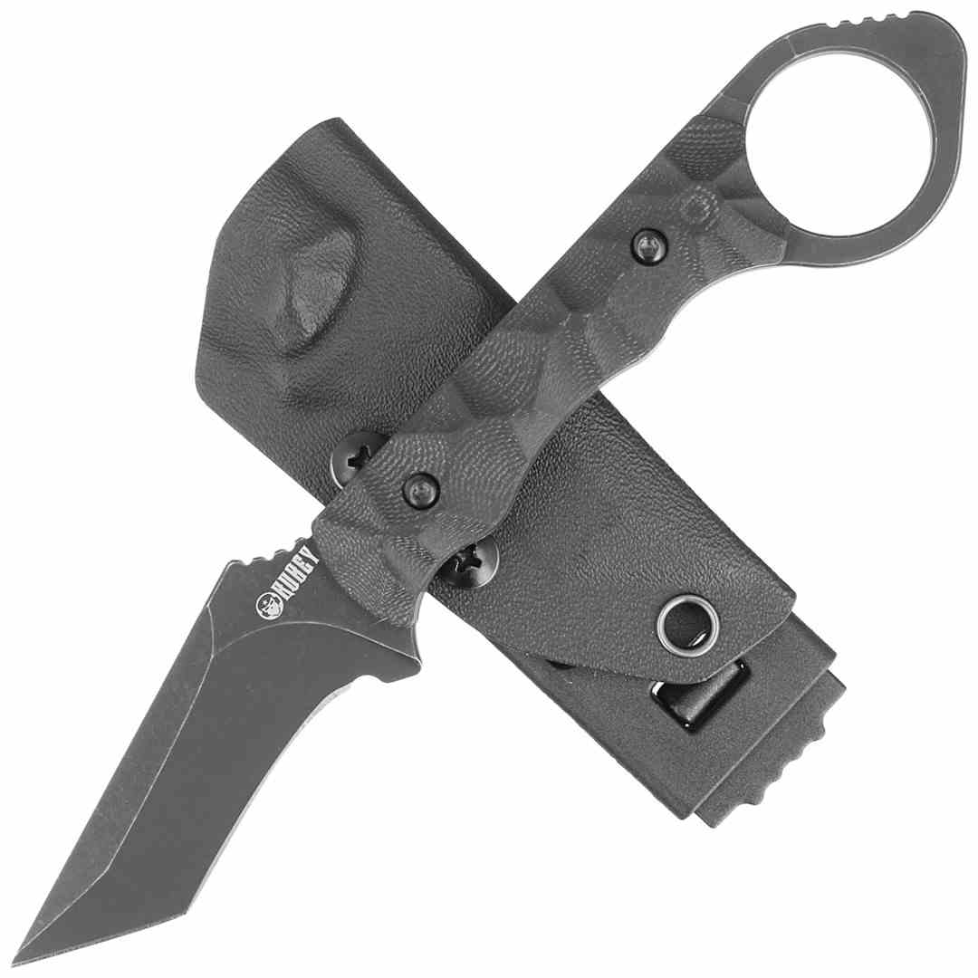 Cutit tactic cu lama fixa, Gri, G10 - eMAG.ro