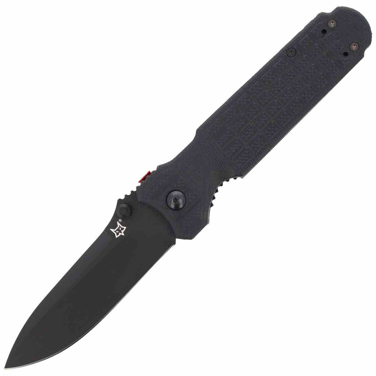 Cutit Fox Predator II Liner-Lock, Carhartt, Inox, 95 mm, Negru - eMAG.ro