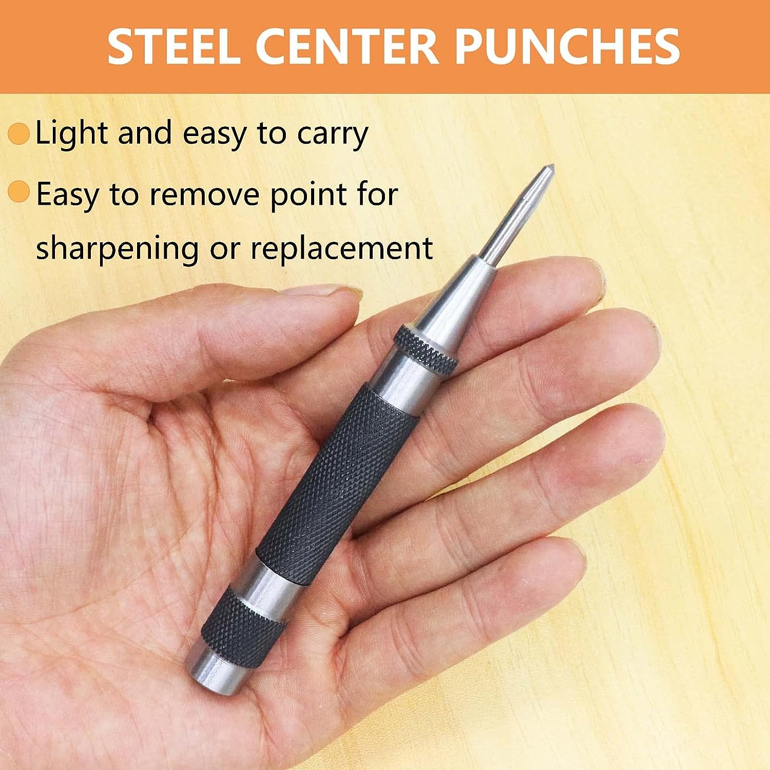 Poanson central automat, Otel, Argintiu/Negru - eMAG.ro