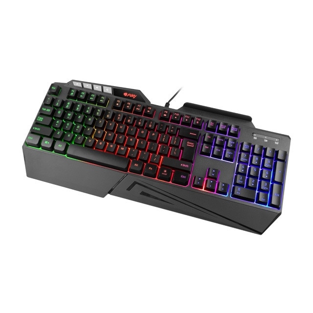 Клавиатура Fury Gaming Keyboard Skyraider Backlight US Layout NFU-1697 ...