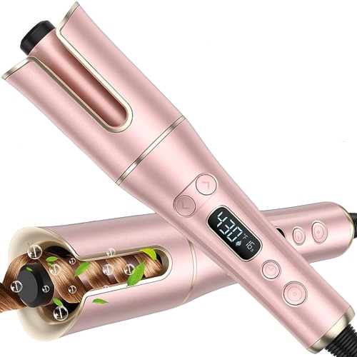 Ondulator Automat pentru Par, 4 Temperaturi, 3 Timere, Display LCD ...