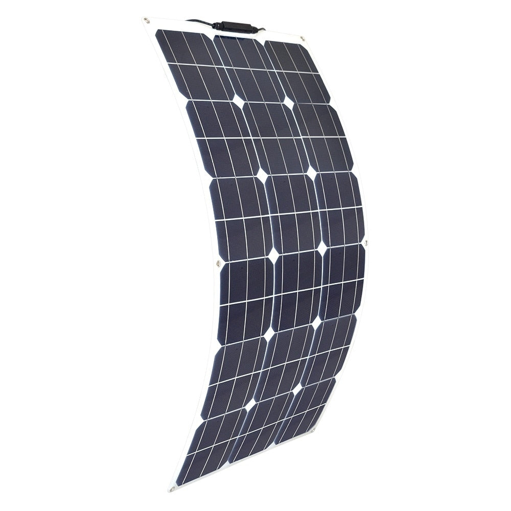 Panou solar, 200W, 24V, siliciu monocristalin, negru - eMAG.ro
