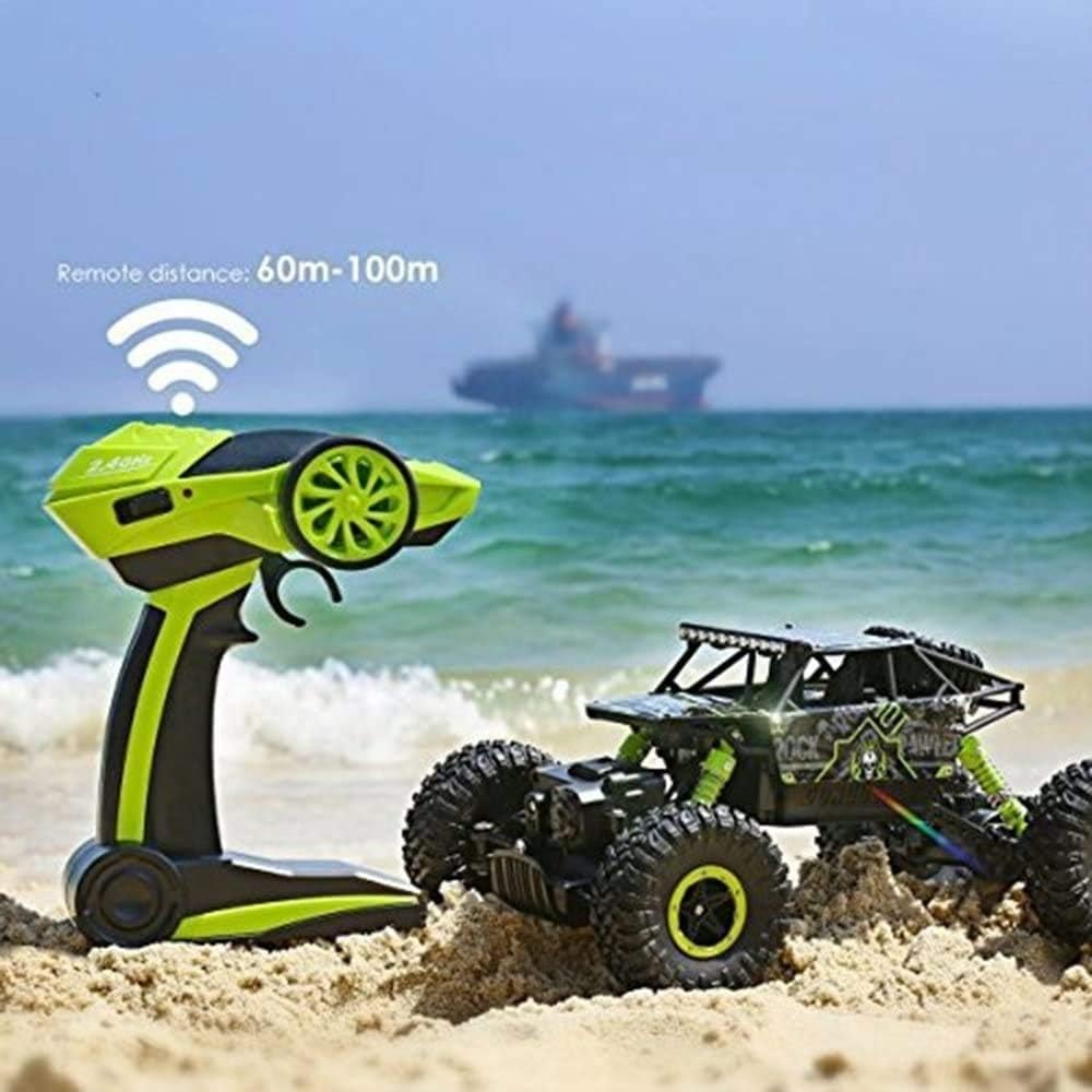 Masinuta de Curse RC Rock Crawler Monster Truck 2.4GHZ, Controlata de ...