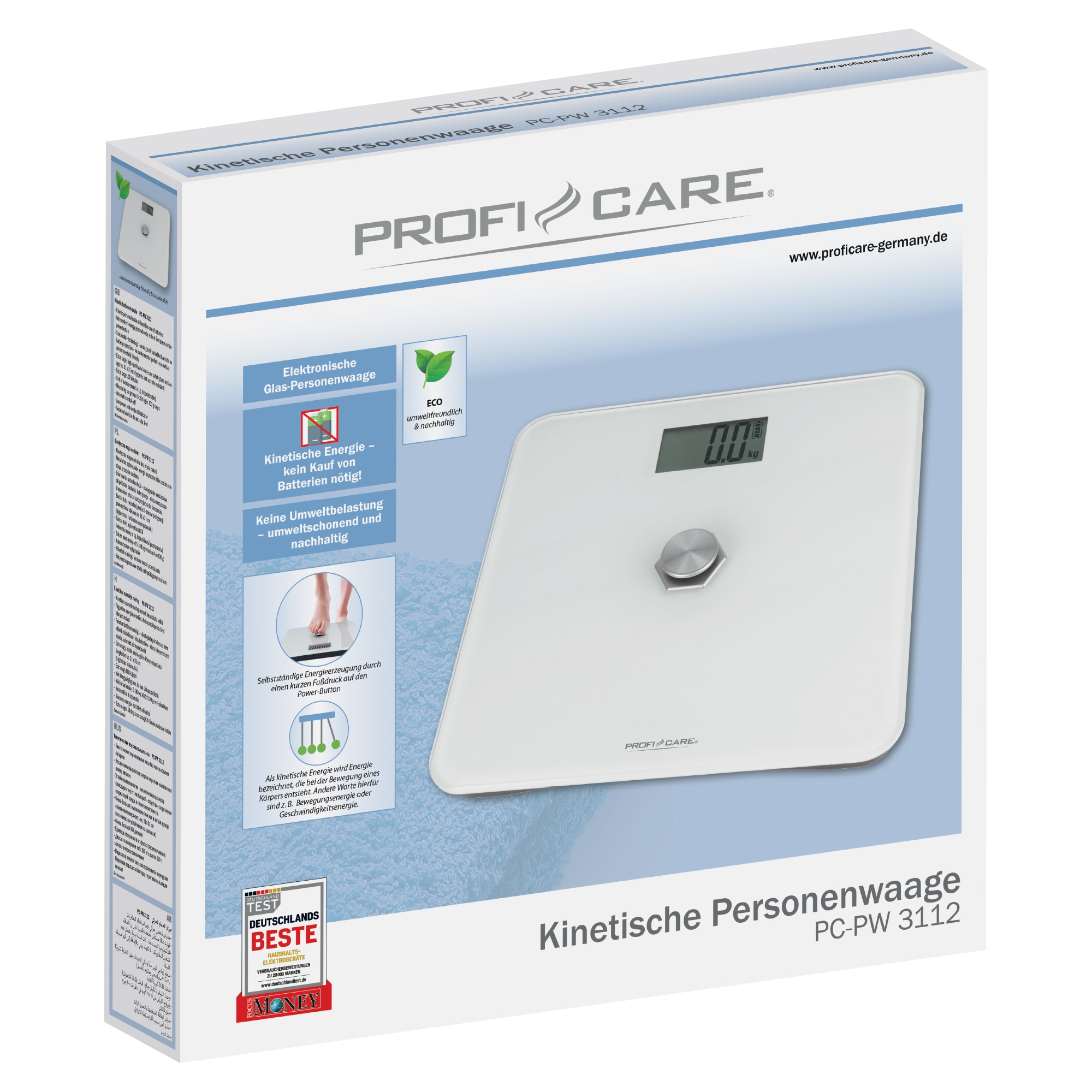 Cantar corporal Proficare, Kinetic Scale, PC-PW 3112 , 180 kg ...