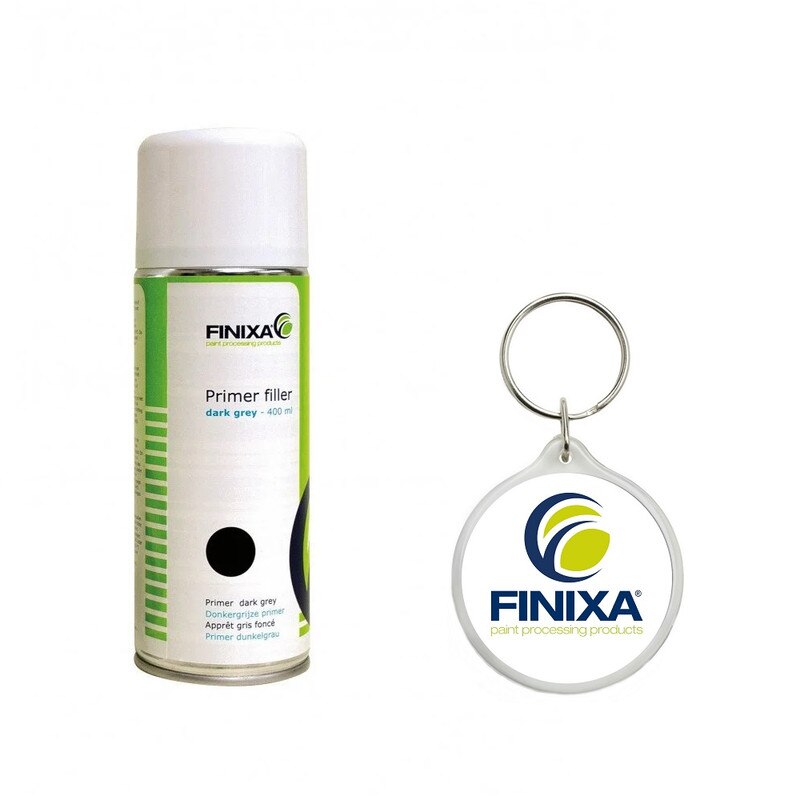 Set Spray Primer Gri Inchis Finixa, 400Ml cu Breloc Finixa - eMAG.ro