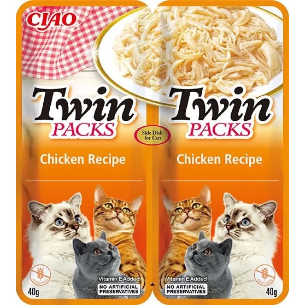 Hrana umeda pentru pisici, INABA CIAO Cat Twin cu pui in supa de pui ...