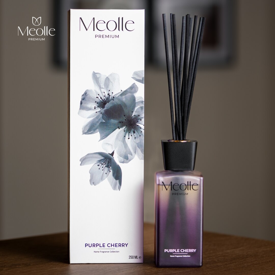 Odorizant cu betisoare parfumate Purple Cherry, Meolle by Market Aroma ...