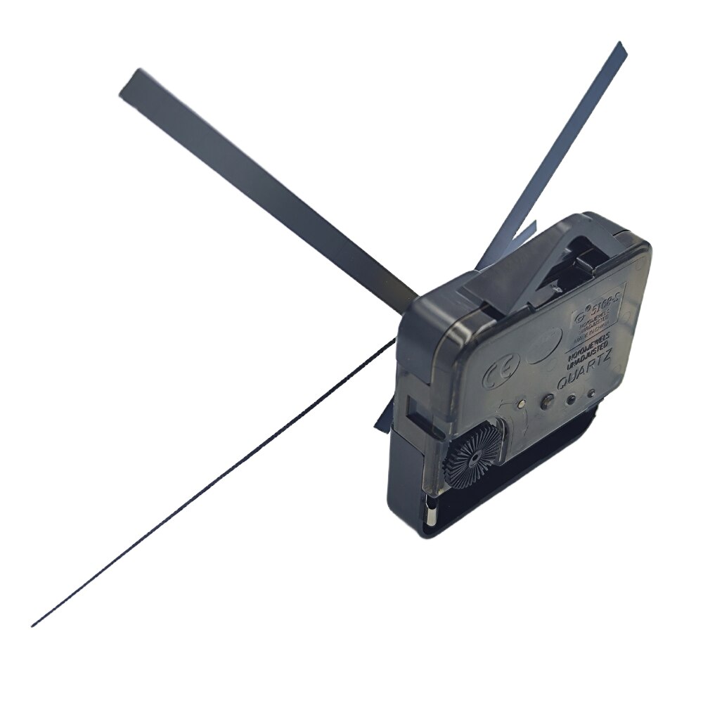 Mecanism ceas perete ax total 11mm, indicatori negru cu alb - eMAG.ro