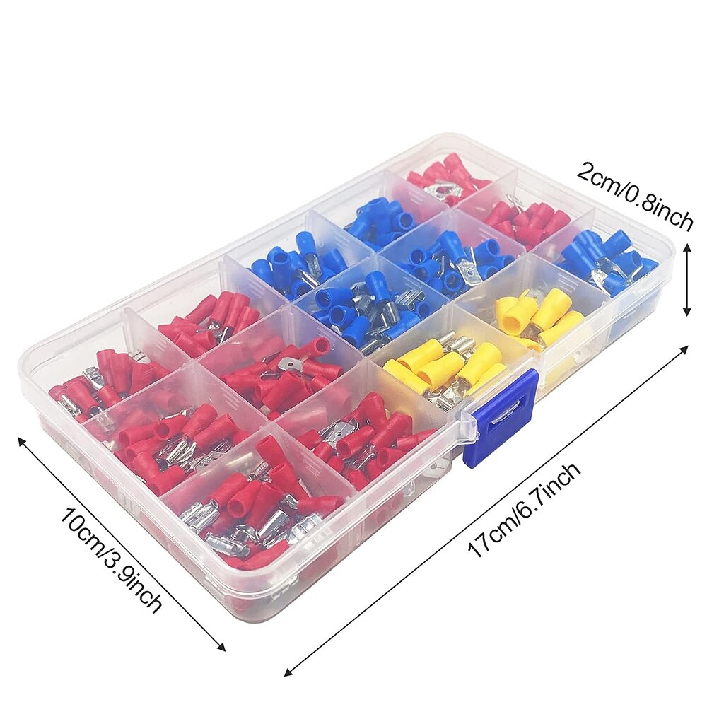 Set 280 conectori electrici, PVC/Cupru, Multicolor - eMAG.ro