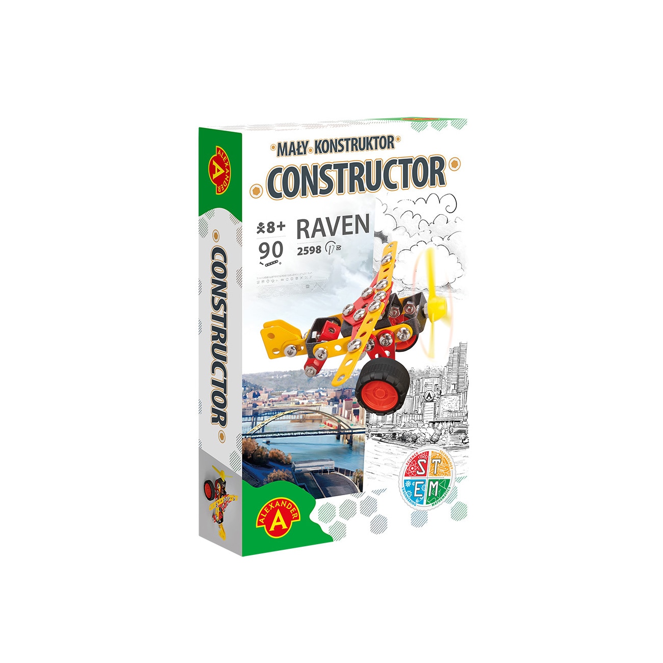Alexander, Constructor, Raven (Monoplane) Építőjáték - eMAG.hu