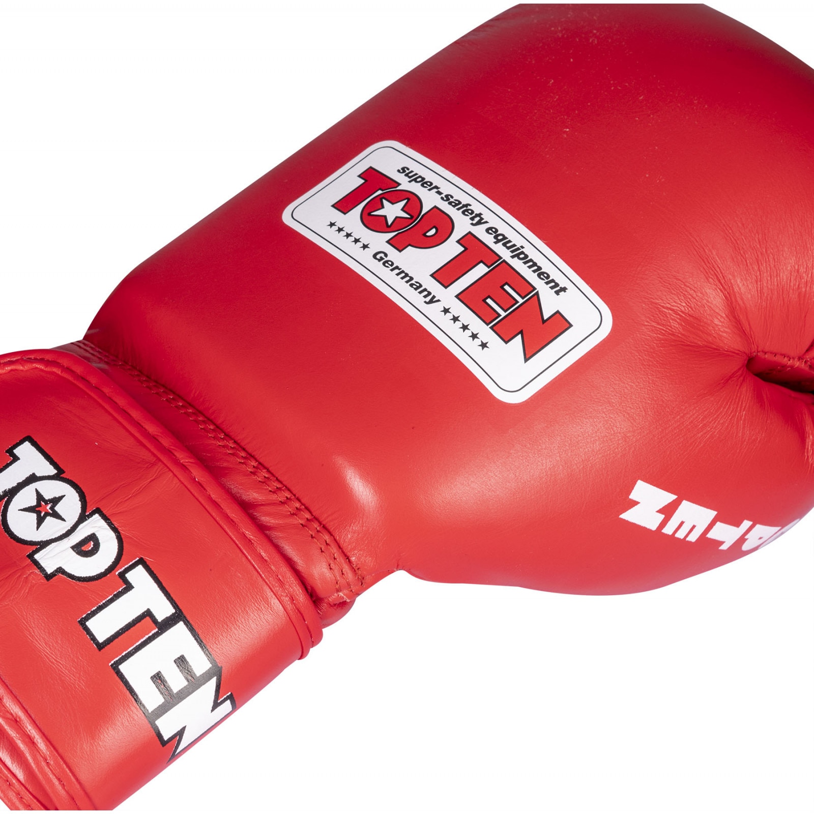 Manusi box „IBA“, Top Ten, Rosu, 12 OZ - eMAG.ro