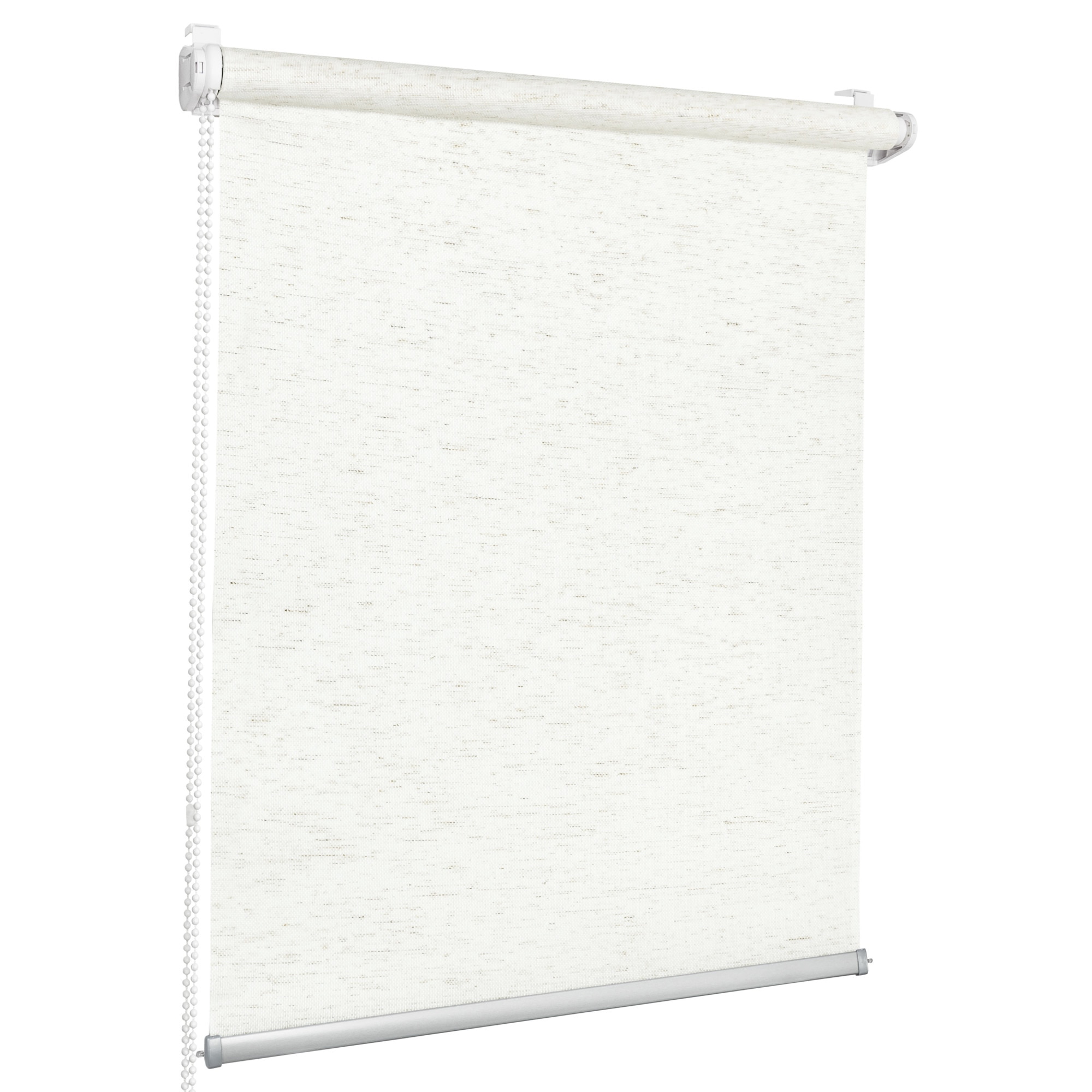 Roleta textila, melanj, semi-opaca, instalare non-invaziva, rulou midi ...