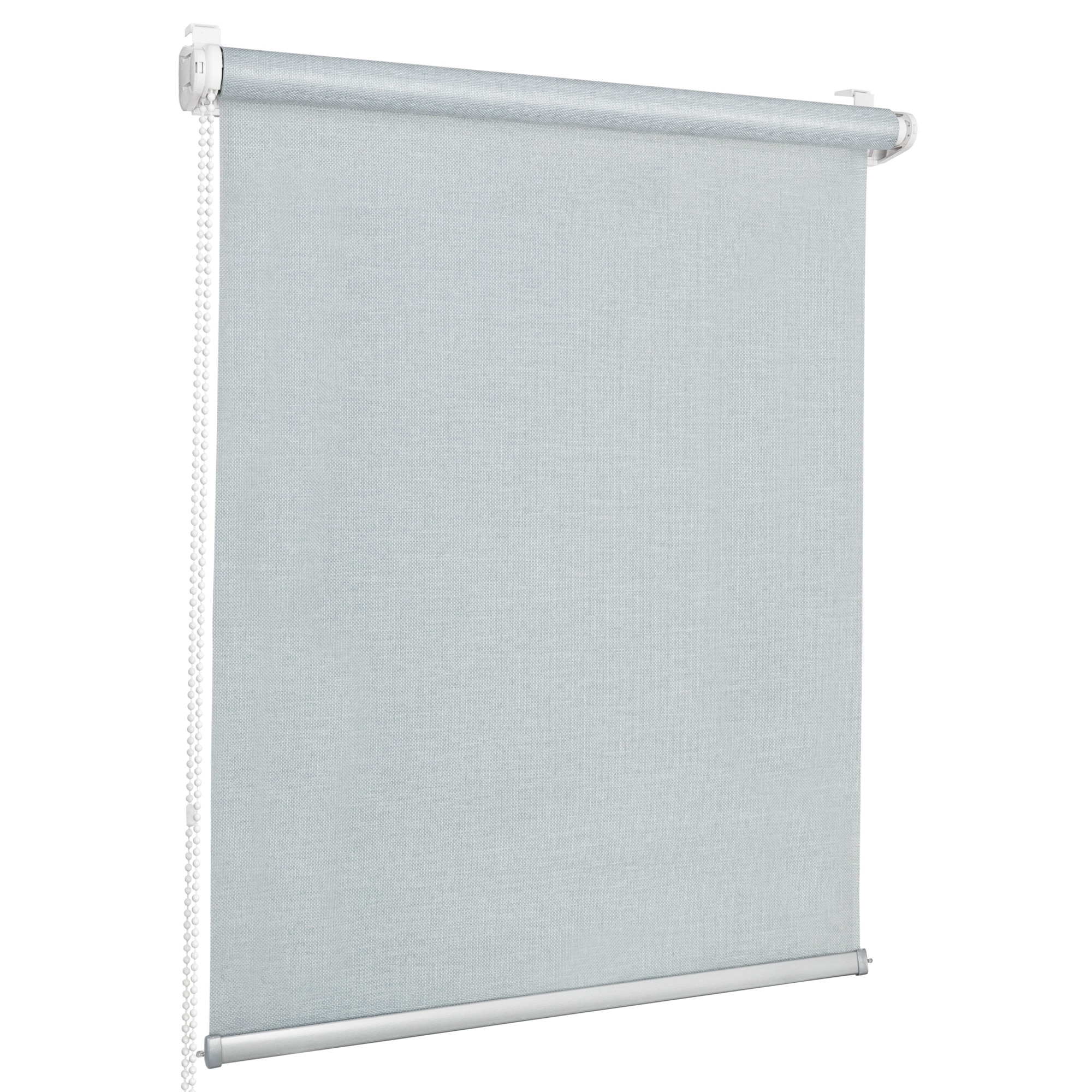 Roleta textila, melanj, semi-opaca, instalare non-invaziva, rulou midi ...