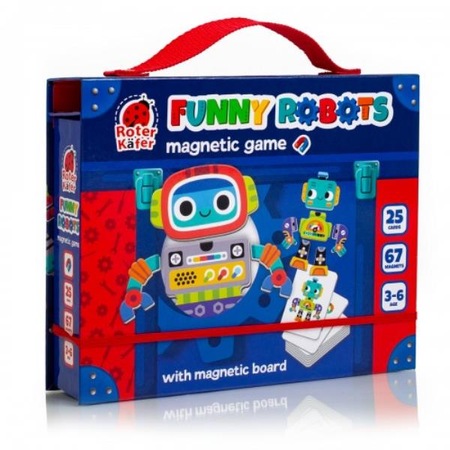 Joc magnetic cu roboti, Roter Kafer, 3-6 ani - eMAG.ro