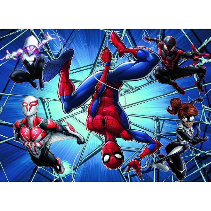 Puzzle de colorat - Spiderman (60 de piese) - eMAG.ro