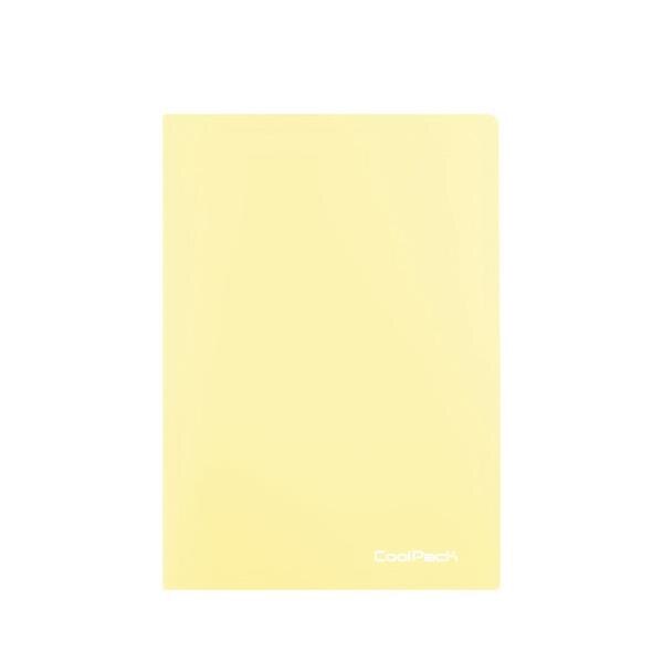 Caiet A5, CoolPack, 60 file, Galben Pastel, Dictando - eMAG.ro