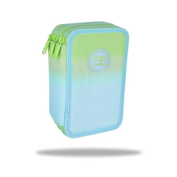 Penar cu 3 compartimente, CoolPack, 3 ani, Echipat, Multicolor - eMAG.ro