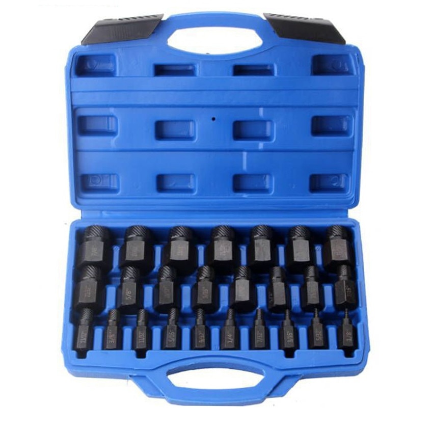 Set extractoare suruburi biti, imbus, torx si spline, 25 piese - eMAG.ro