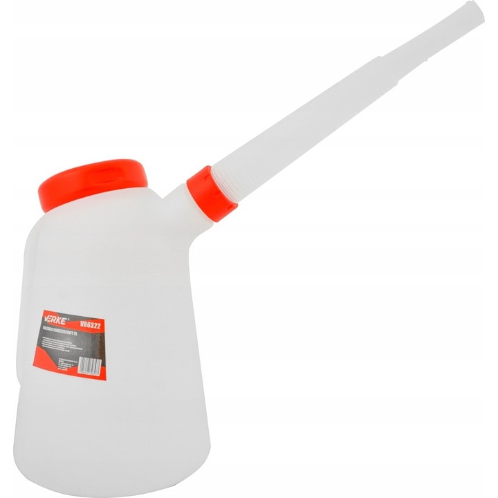Recipient 5L turnat lichide cu racord flexibil si capac (V86322) - eMAG.ro